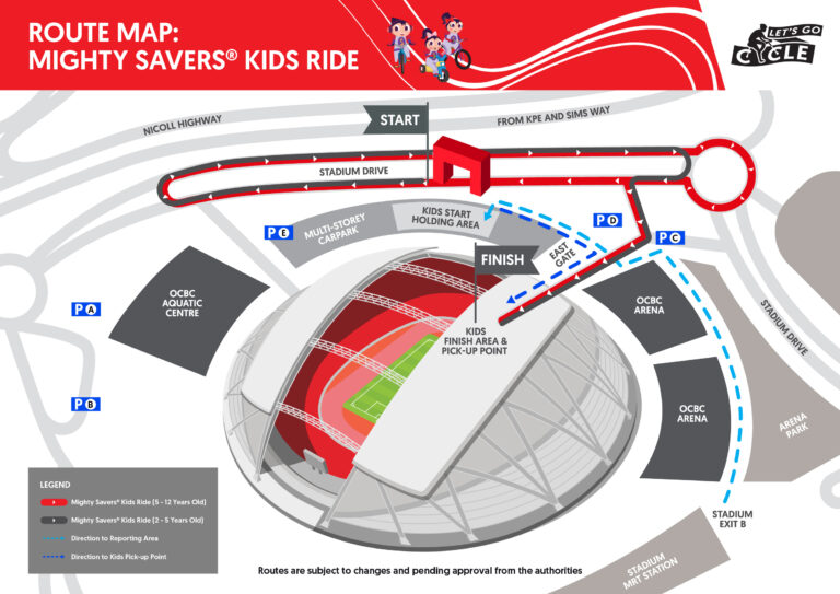 Routes – OCBC Cycle