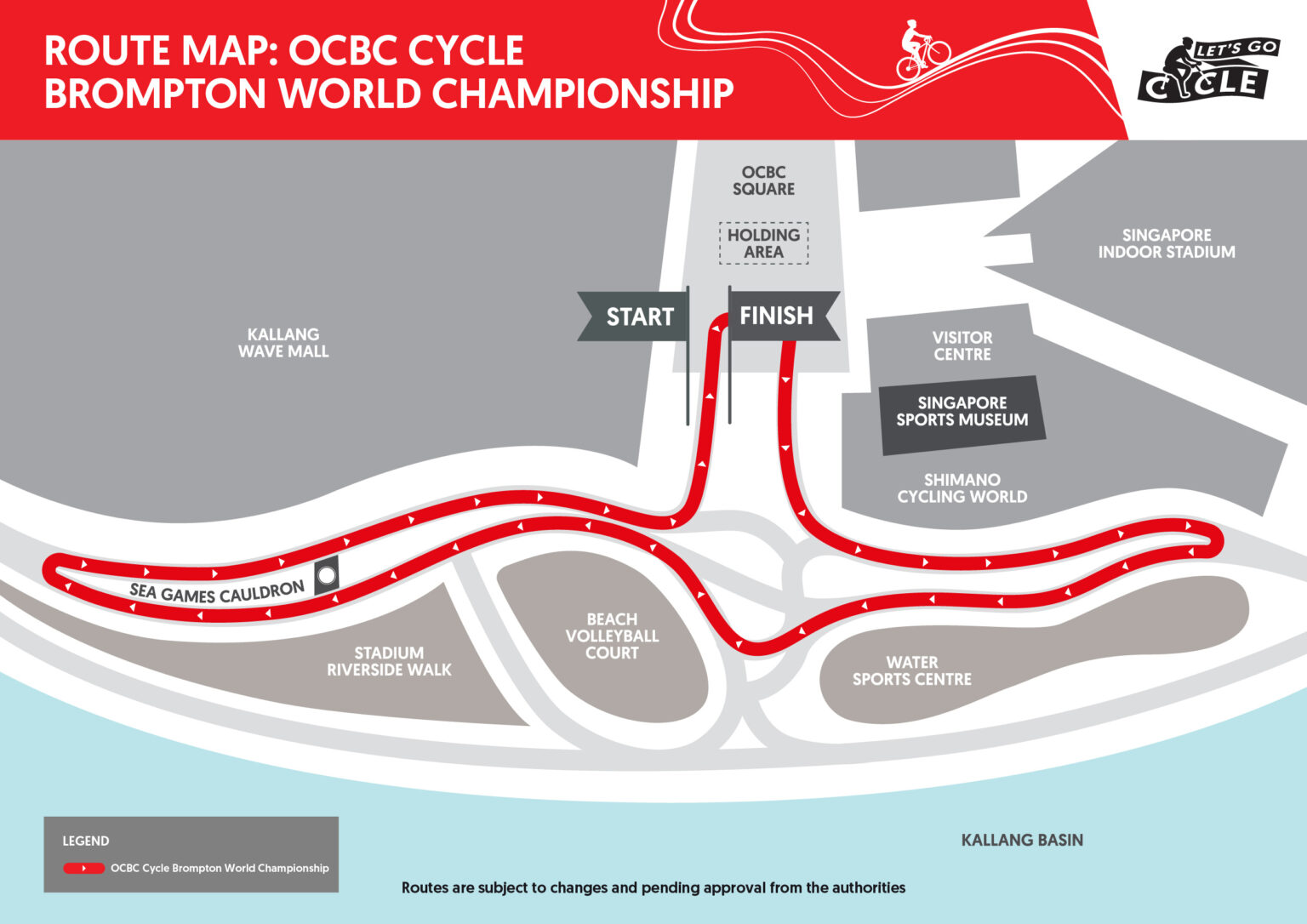 Routes – OCBC Cycle
